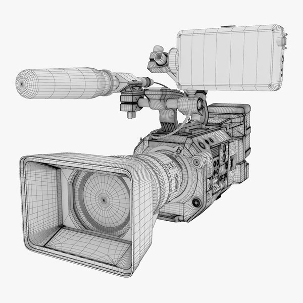 3D generic video camera hd model - TurboSquid 1433148