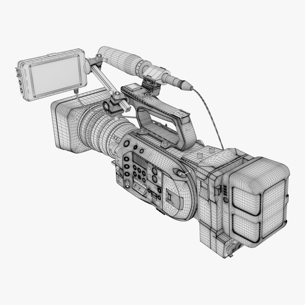 3D generic video camera hd model - TurboSquid 1433148