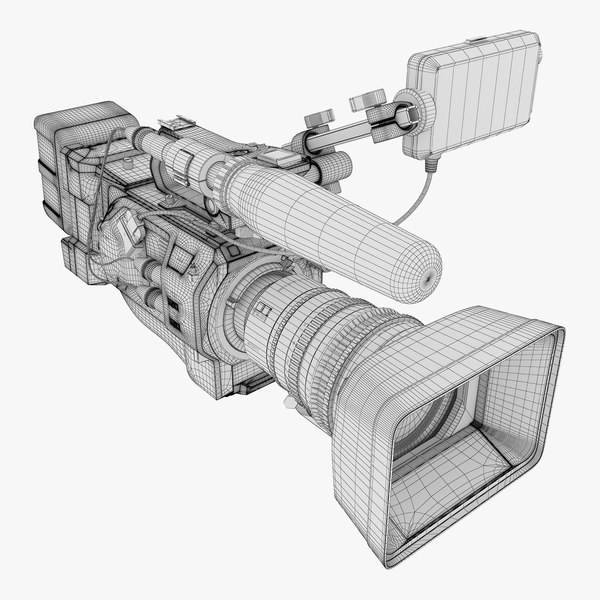 3D generic video camera hd model - TurboSquid 1433148