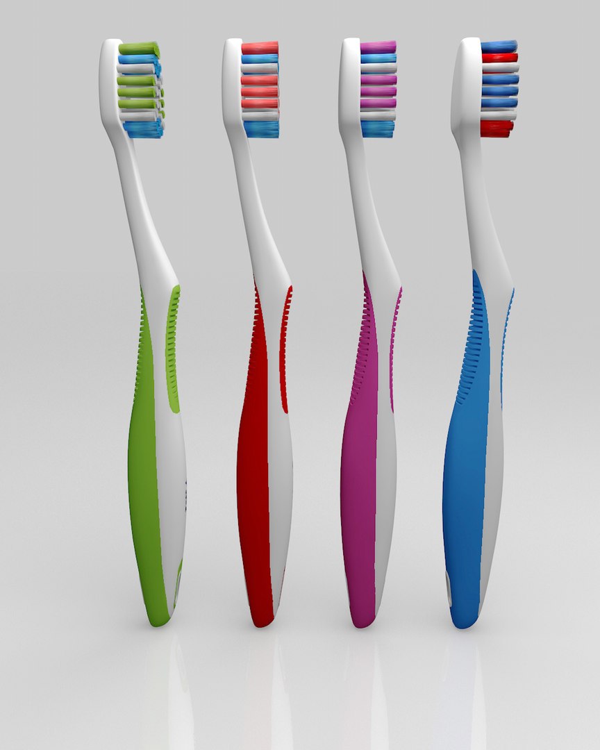 3D Toothbrush Tooth Model - TurboSquid 1574601