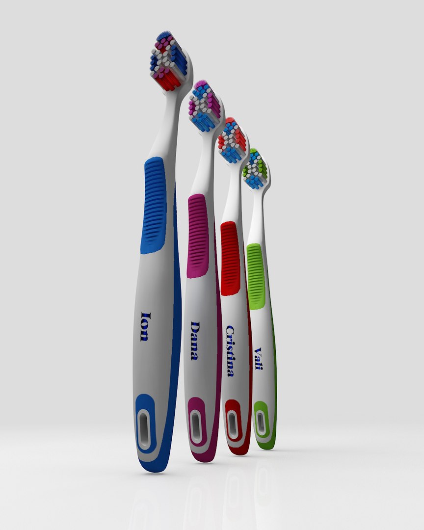 3D Toothbrush Tooth Model - TurboSquid 1574601