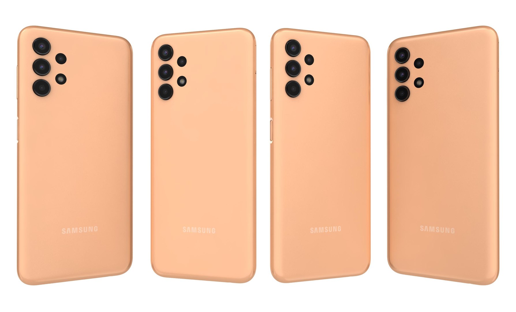 Samsung Galaxy A13 LTE All Colors 3D model - TurboSquid 1881474