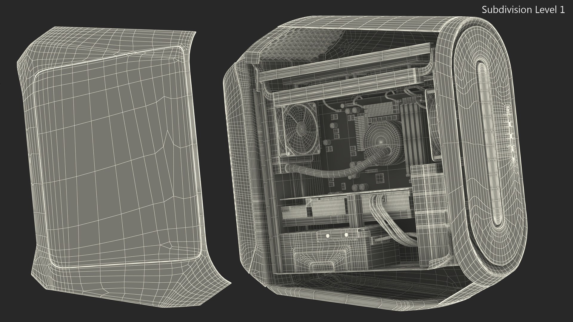 3D Alienware Aurora Gaming Desktop White model - TurboSquid 2139299