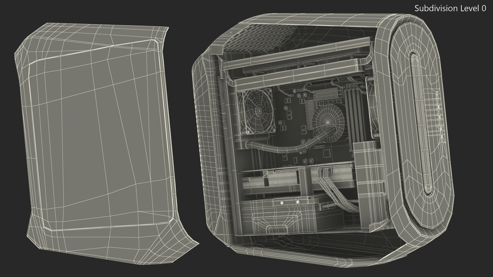 3D Alienware Aurora Gaming Desktop White model - TurboSquid 2139299