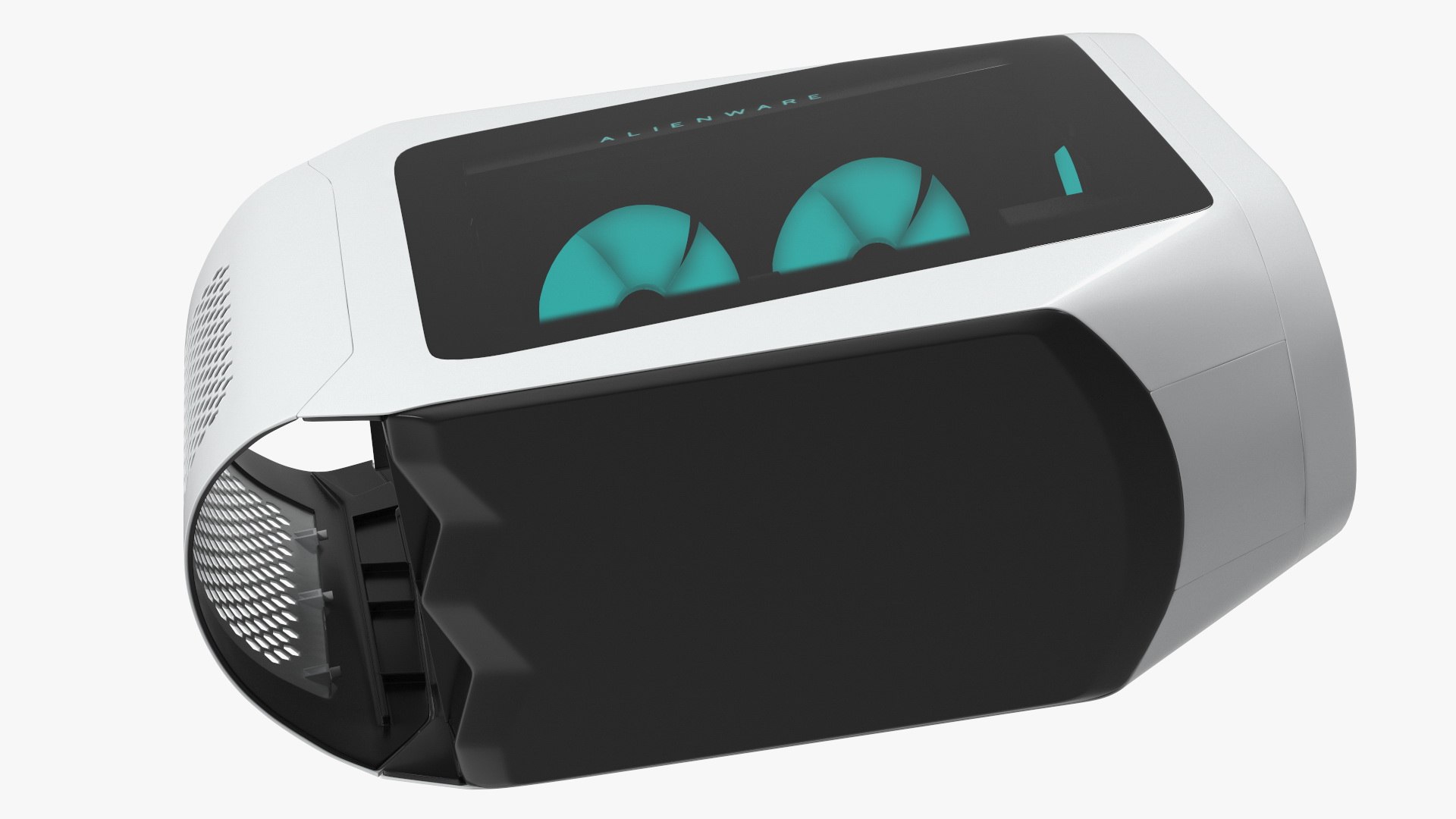 3D Alienware Aurora Gaming Desktop White model - TurboSquid 2139299