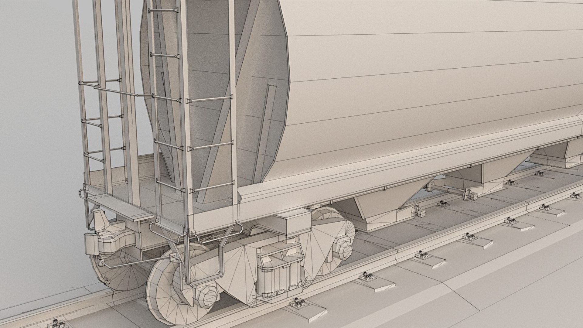 Train Hopper Skpx 3D Model - TurboSquid 1524286