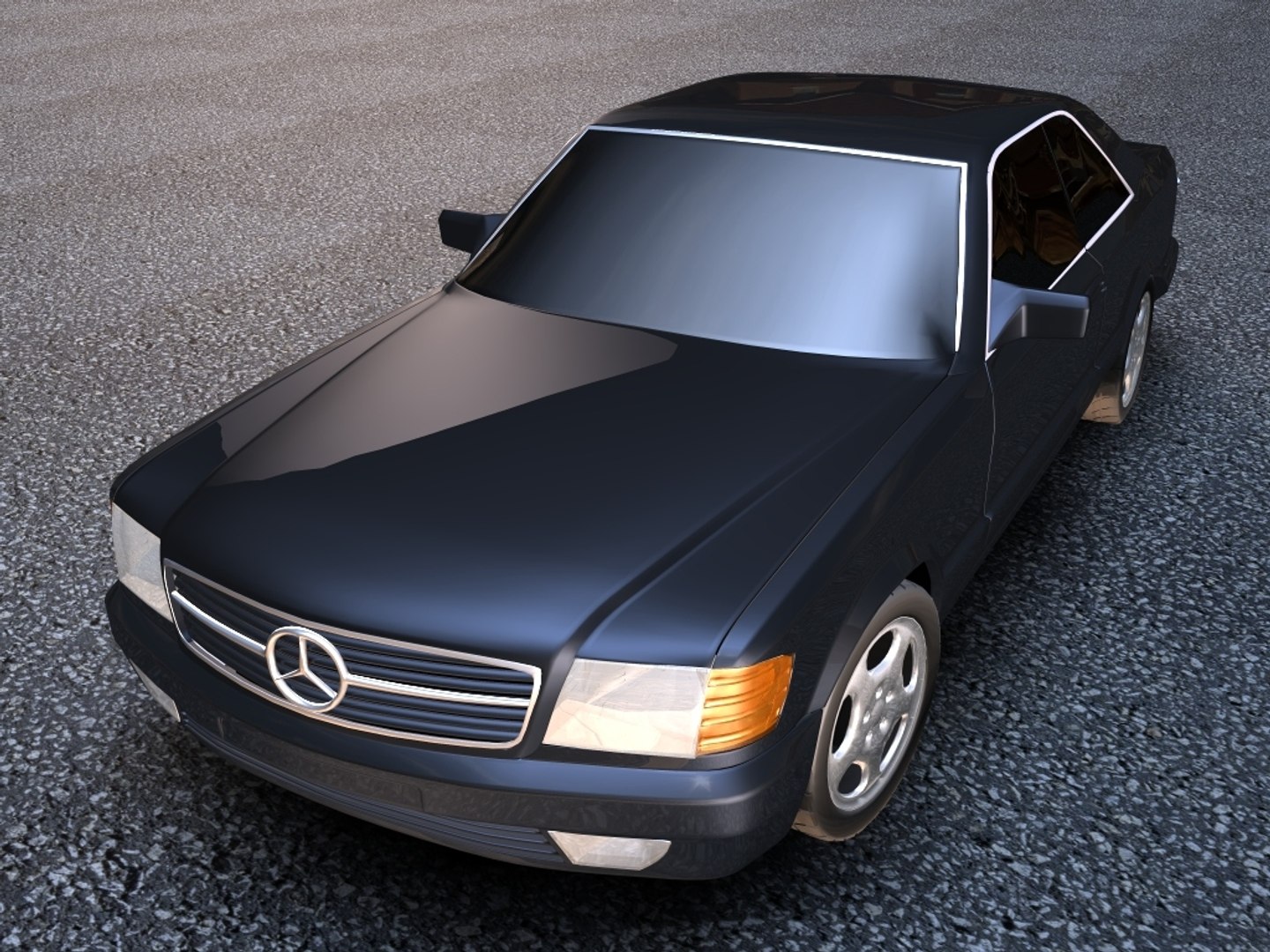 Merc 3d Model