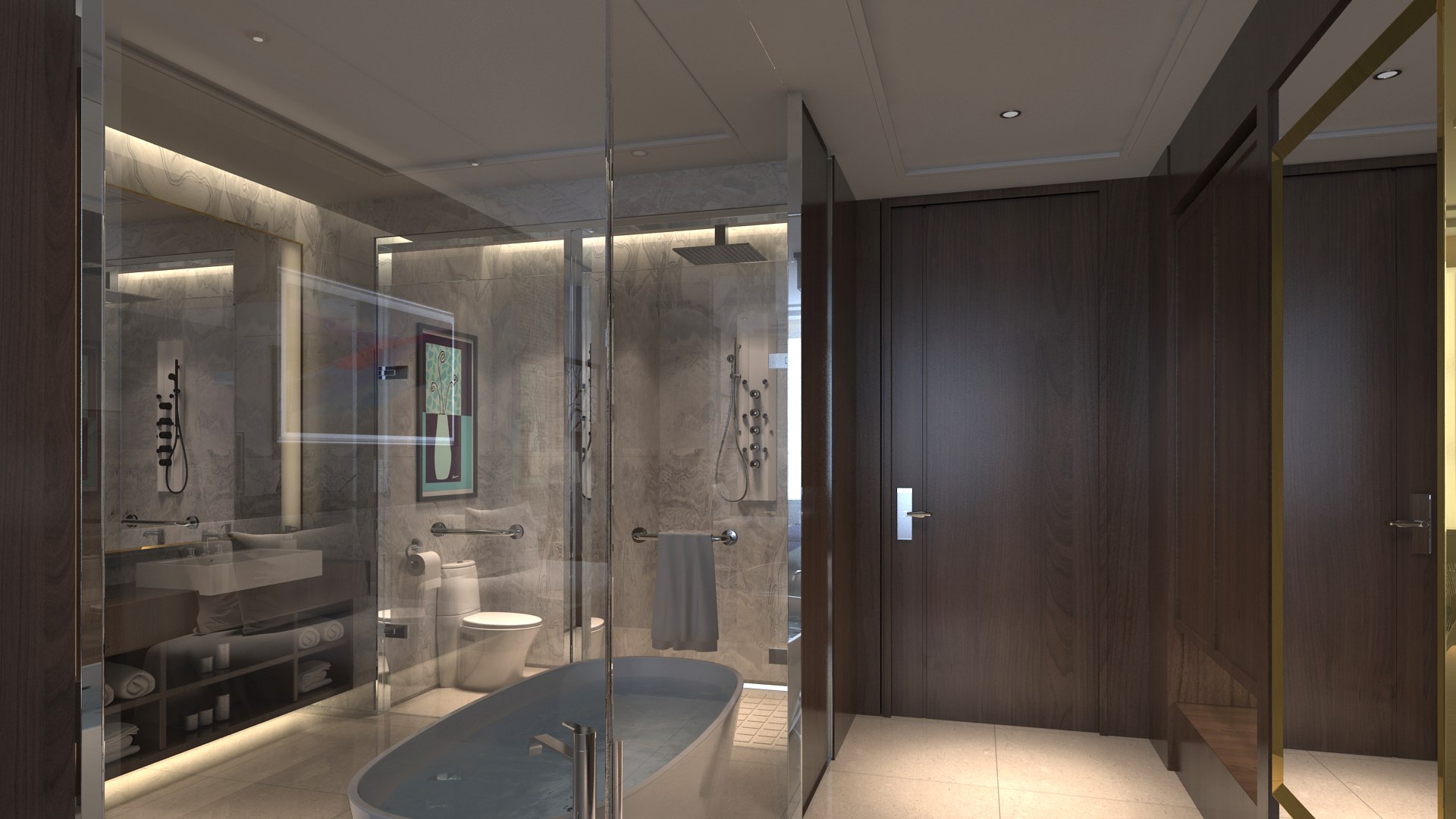 3D Hotel Room 04 - TurboSquid 2138086