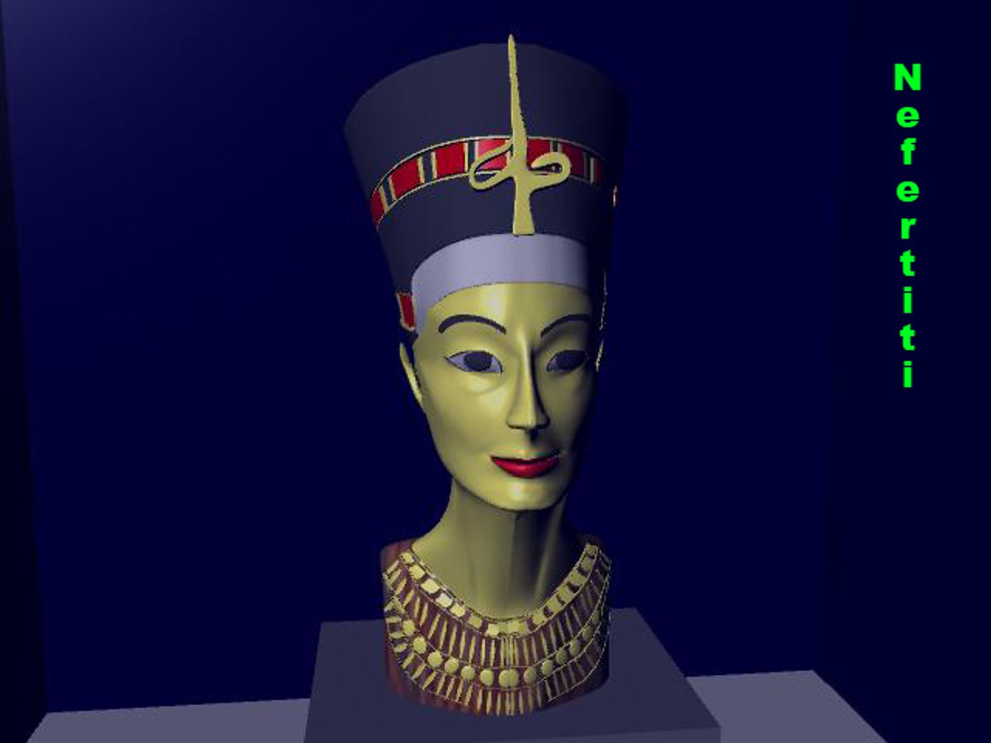 Queen Nefertiti 3d Model