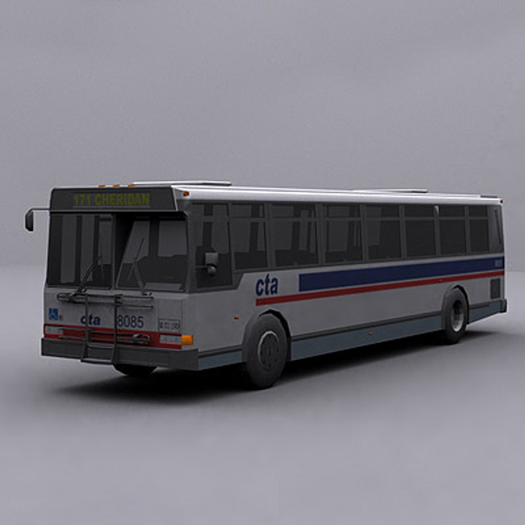 Ready Bus Buses 3d Model