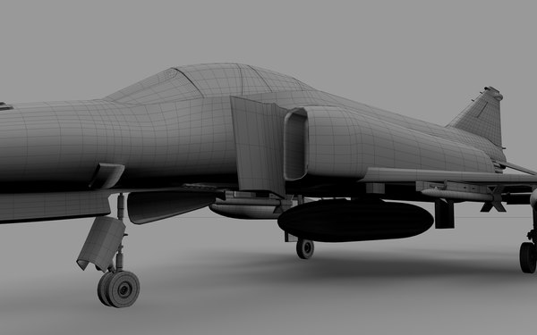 3D model mcdonnell douglas f-4 - TurboSquid 1672707