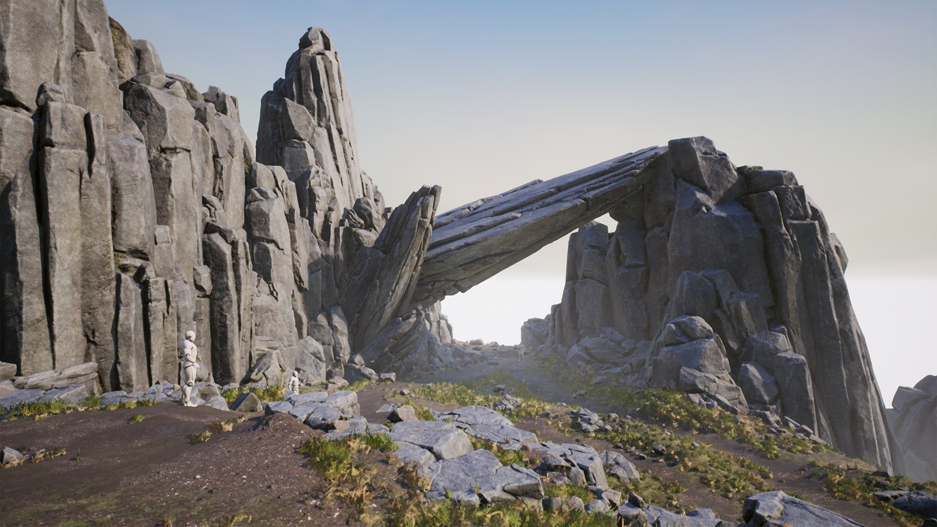 3D Realistic Looking Modular Cliffs And Rocks Blender - TurboSquid 1994332