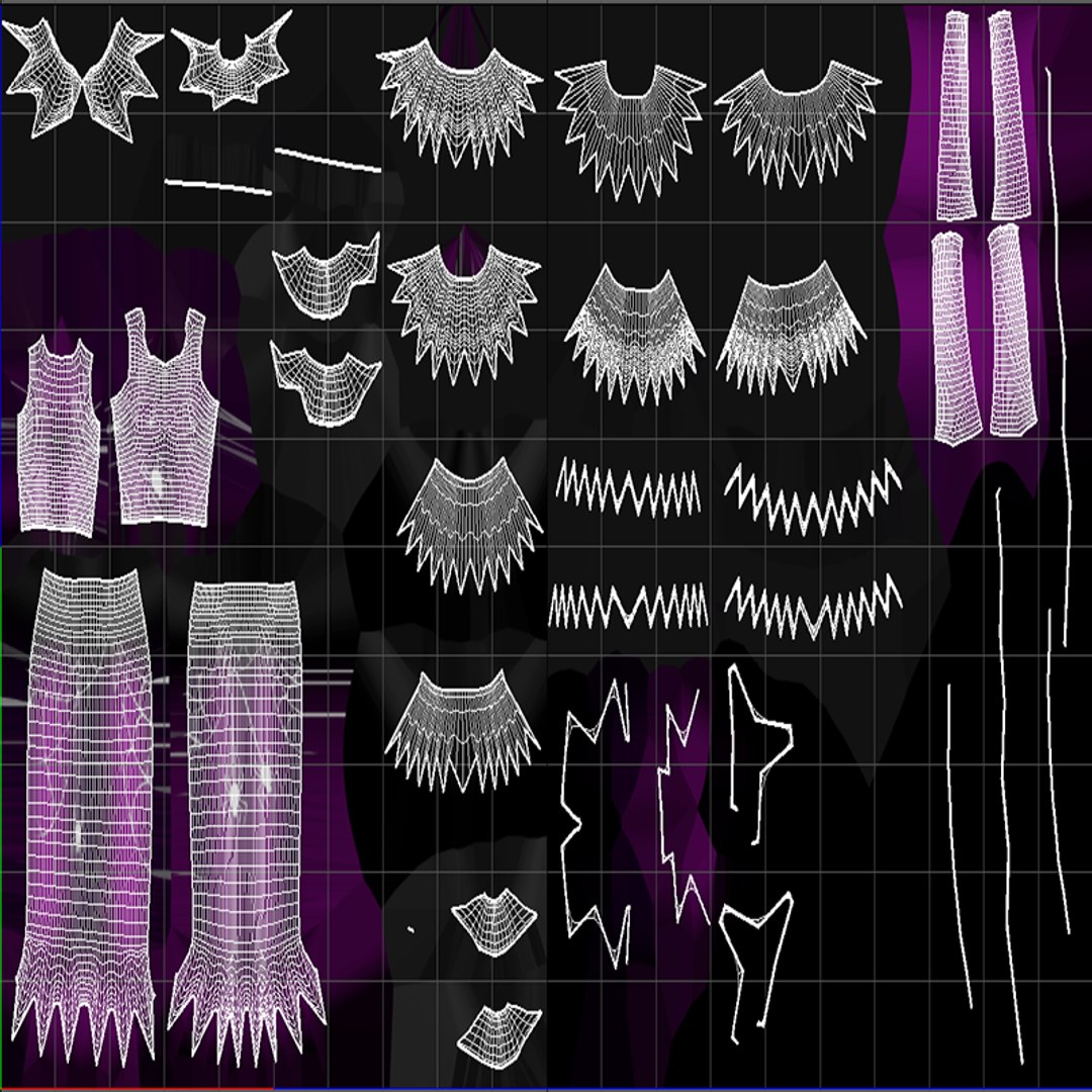 3D Model Gothic Witch - High Poly 3D Character Model - TurboSquid 2297067