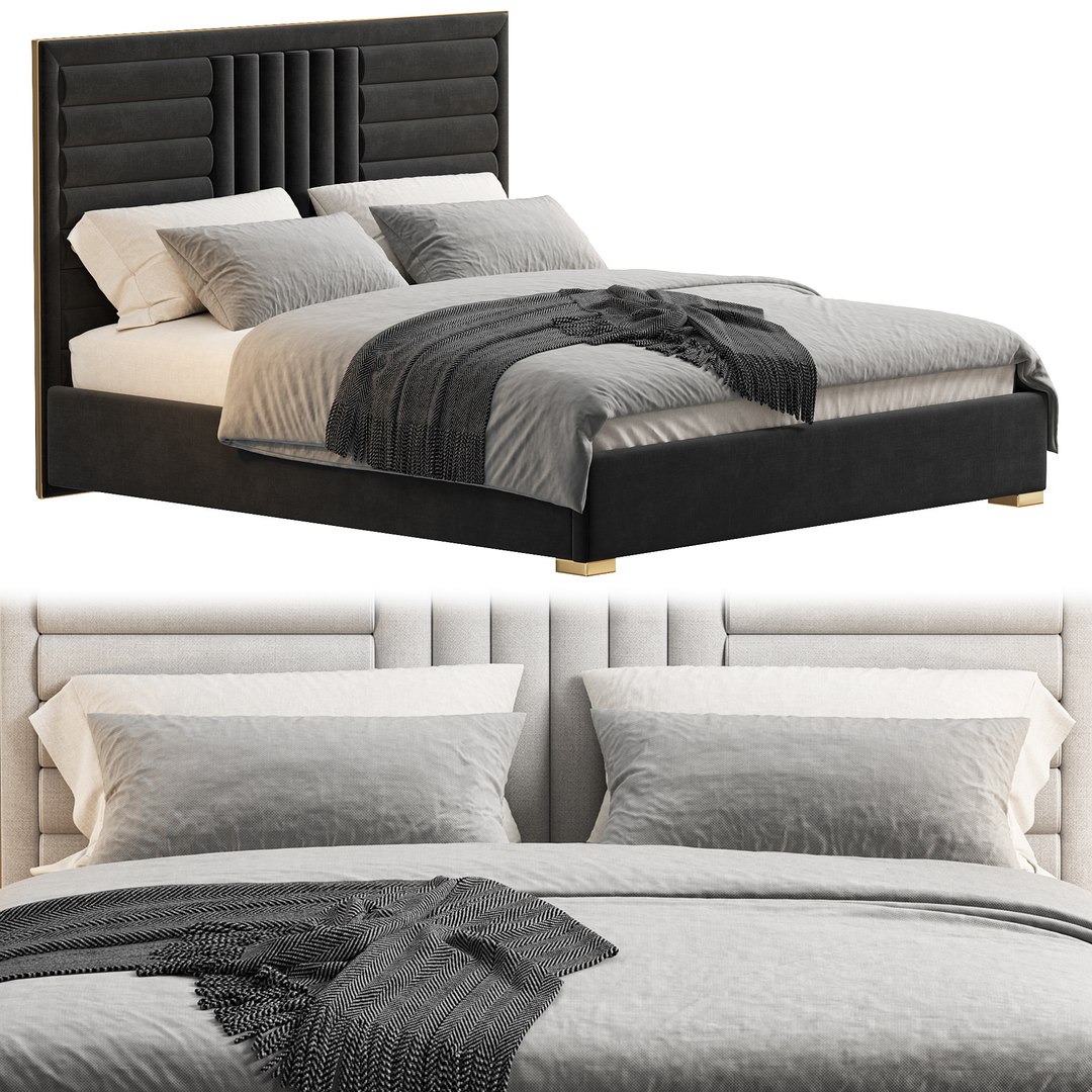 3D Modrest Daystar Bed model - TurboSquid 2140167