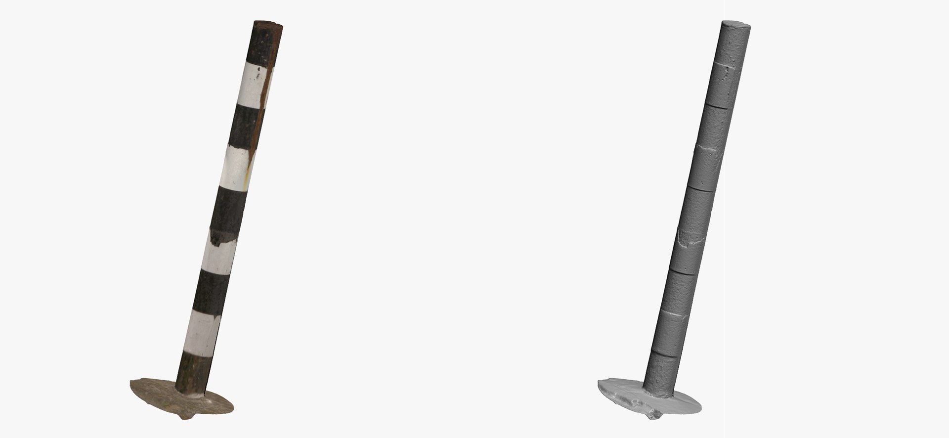 3D Road Pole 01 RAW Scan - TurboSquid 1780929