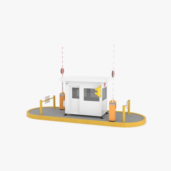 3D Security-Gate Models | TurboSquid