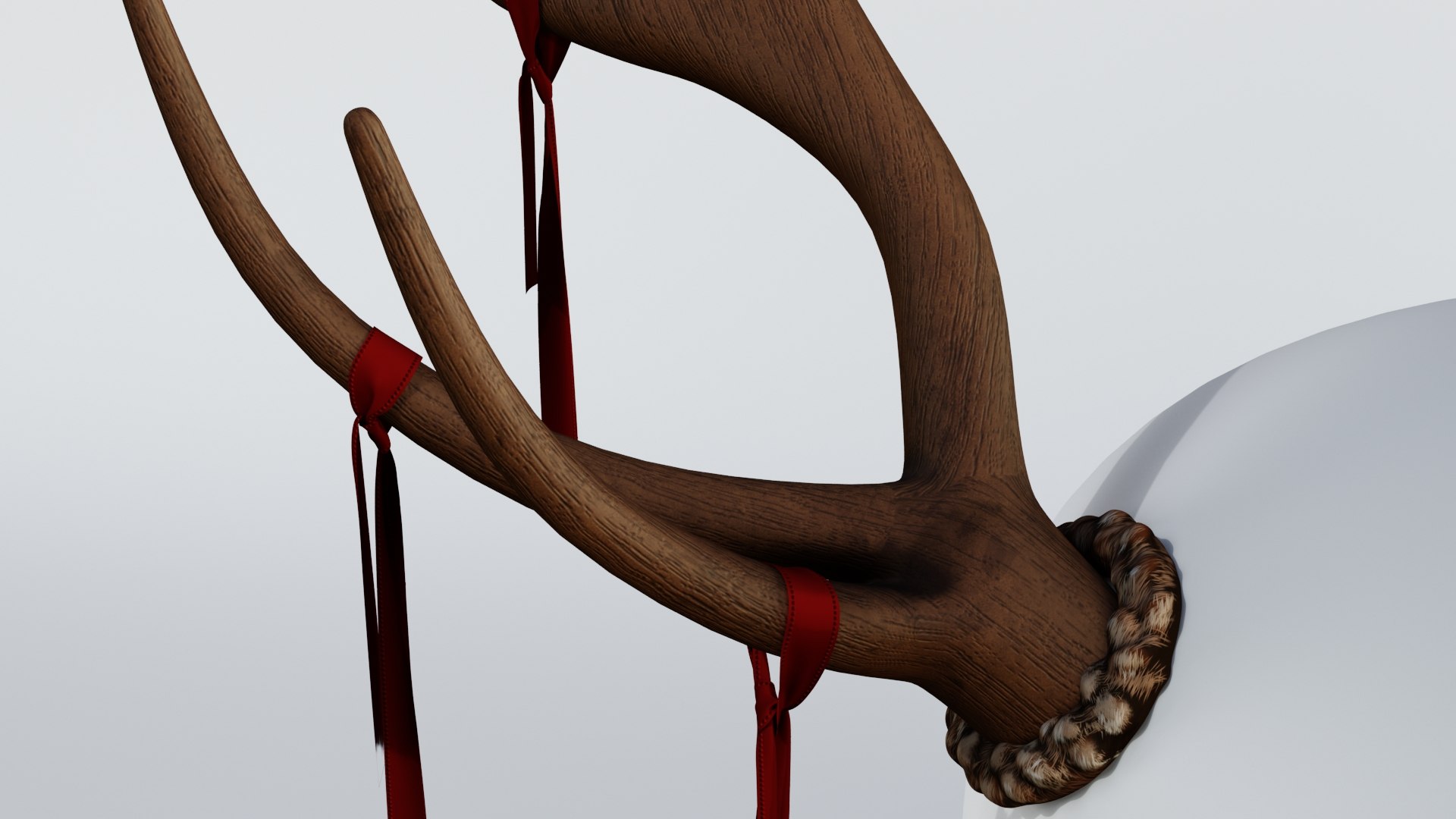 3D model Horn ribbons nodes - TurboSquid 1871837