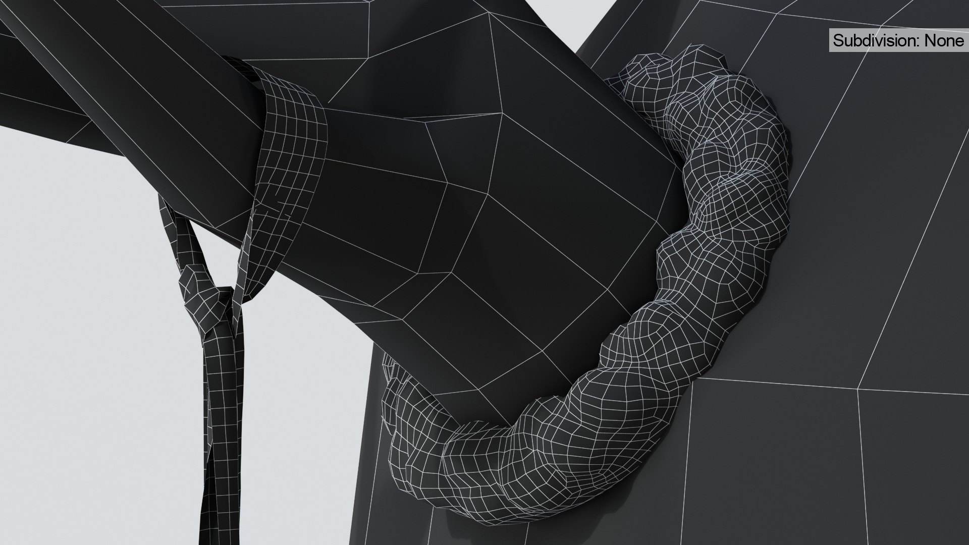 3D model Horn ribbons nodes - TurboSquid 1871837