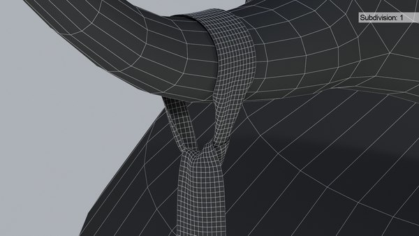 3D model Horn ribbons nodes - TurboSquid 1871837