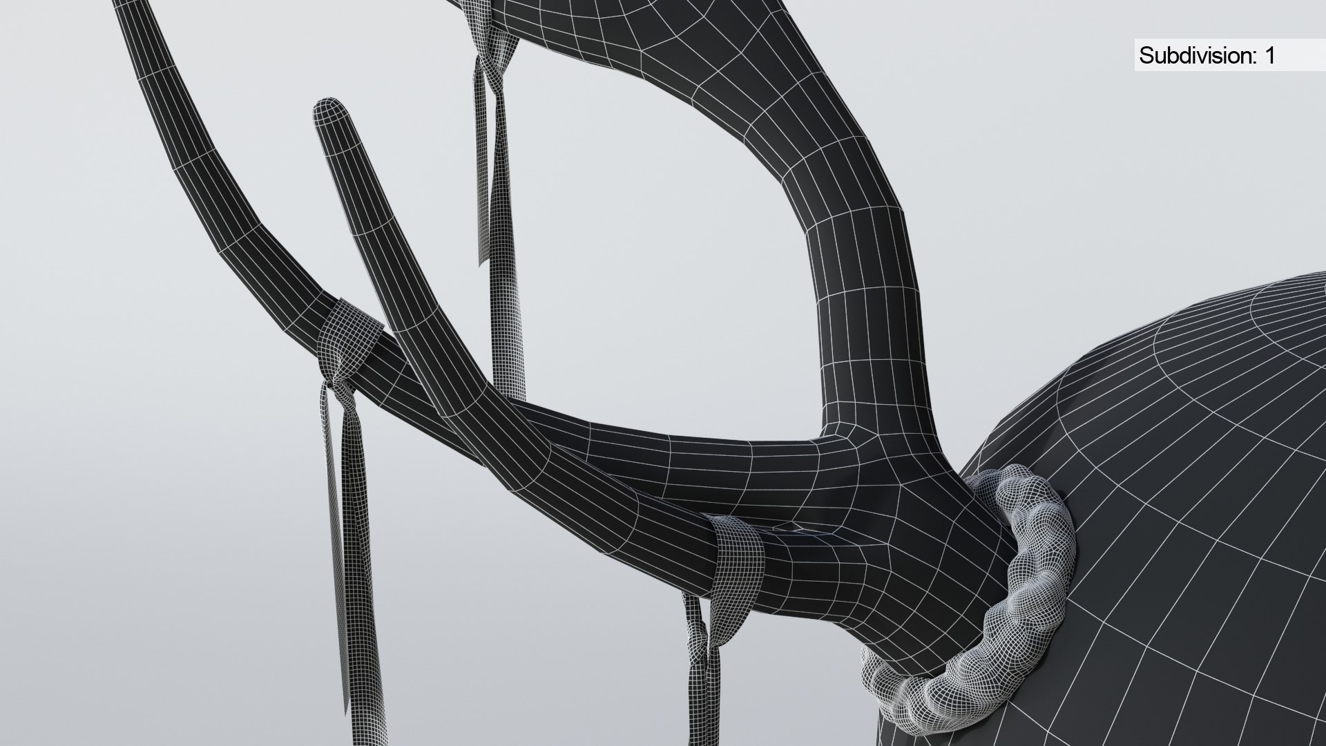 3D model Horn ribbons nodes - TurboSquid 1871837