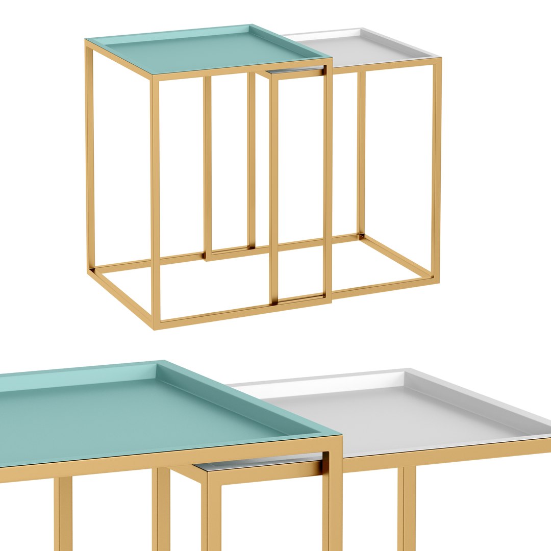 3D Model Nesting Tables Fms - TurboSquid 1655140