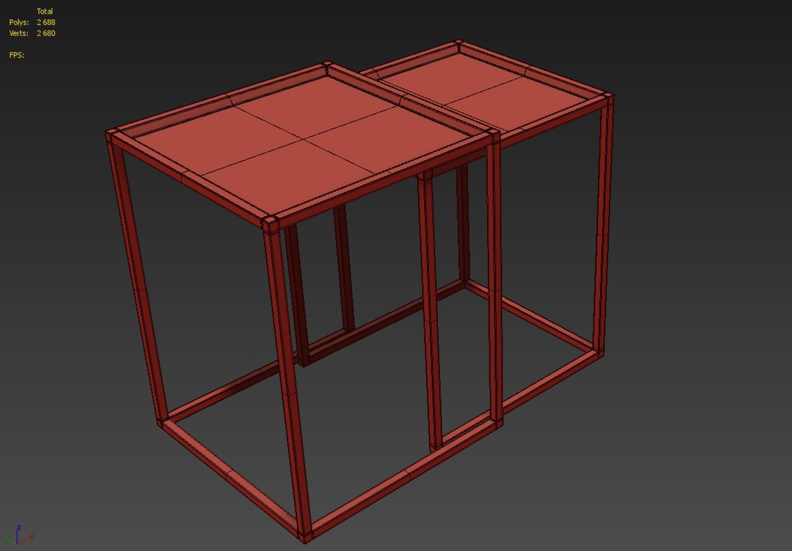 3D Model Nesting Tables Fms - TurboSquid 1655140