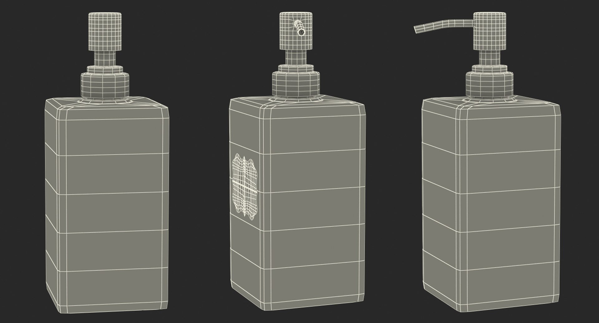 Liquid Soap Dispenser Stainless 3D Model - TurboSquid 1345748