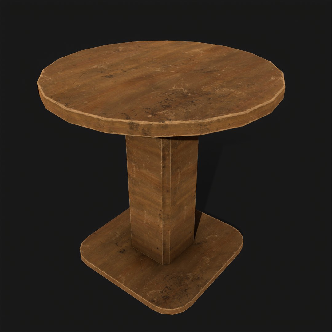 3d Table Low Poly 3D - TurboSquid 1864094