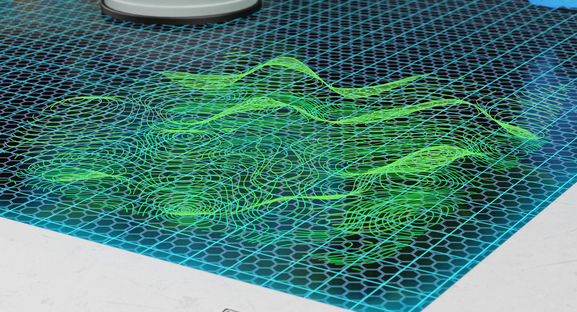 3D interactive holographic table model - TurboSquid 1421393