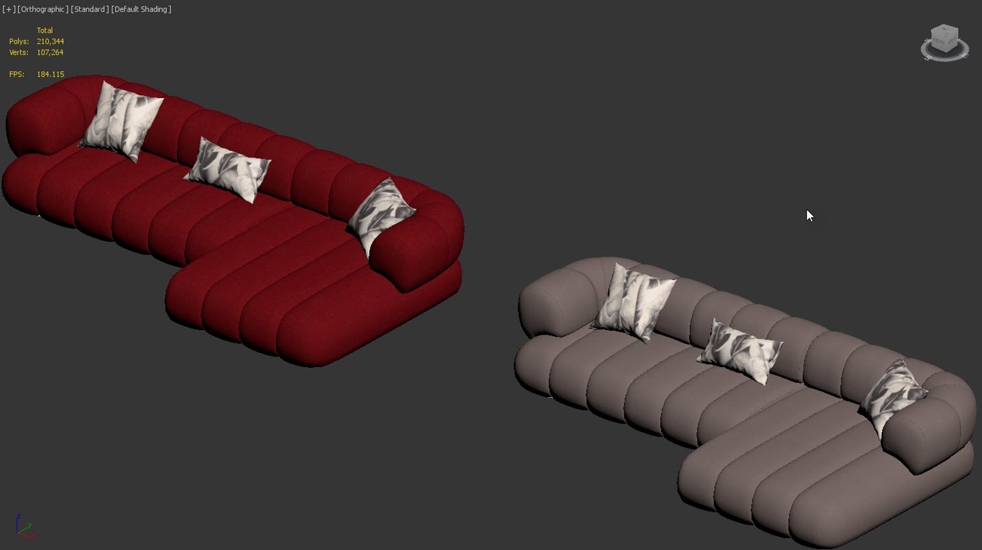 Intermede Modular Sofa By Roche Bobois 3D - TurboSquid 1720408