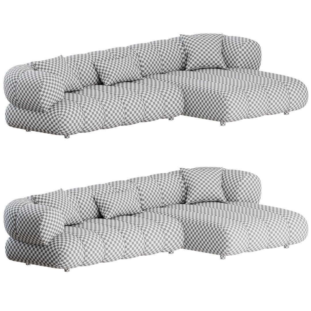 Intermede Modular Sofa By Roche Bobois 3D - TurboSquid 1720408