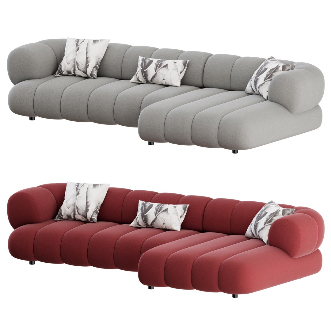 Intermede Modular Sofa By Roche Bobois 3D - TurboSquid 1720408