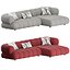 Intermede Modular Sofa By Roche Bobois 3D - TurboSquid 1720408