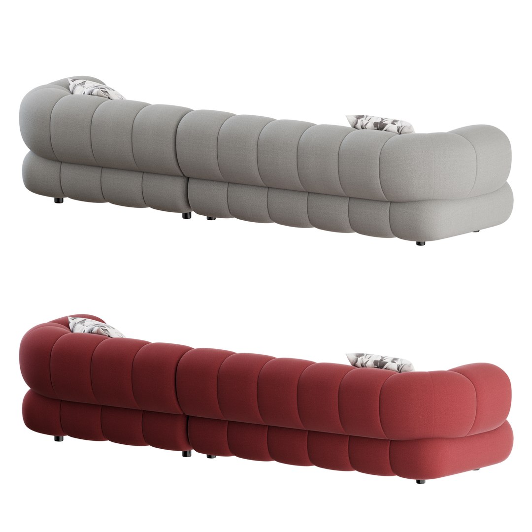 Intermede Modular Sofa By Roche Bobois 3D - TurboSquid 1720408