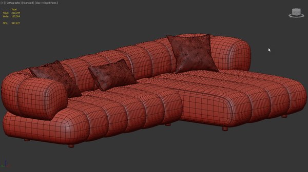 Intermede Modular Sofa by Roche Bobois 3D - TurboSquid 1720408