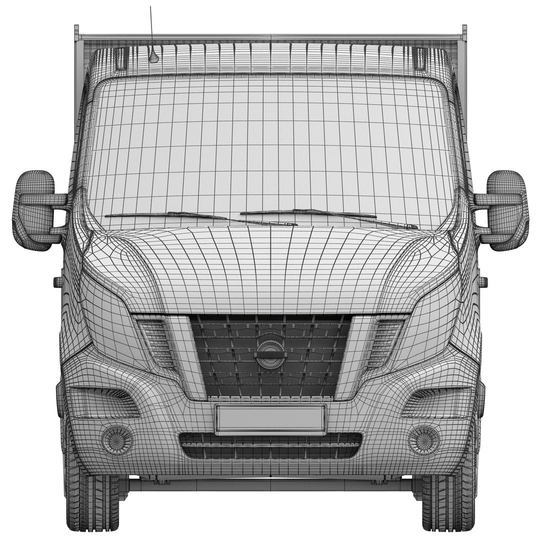 Nissan NV400 Pickup FWD L3H1 3D - TurboSquid 1924377