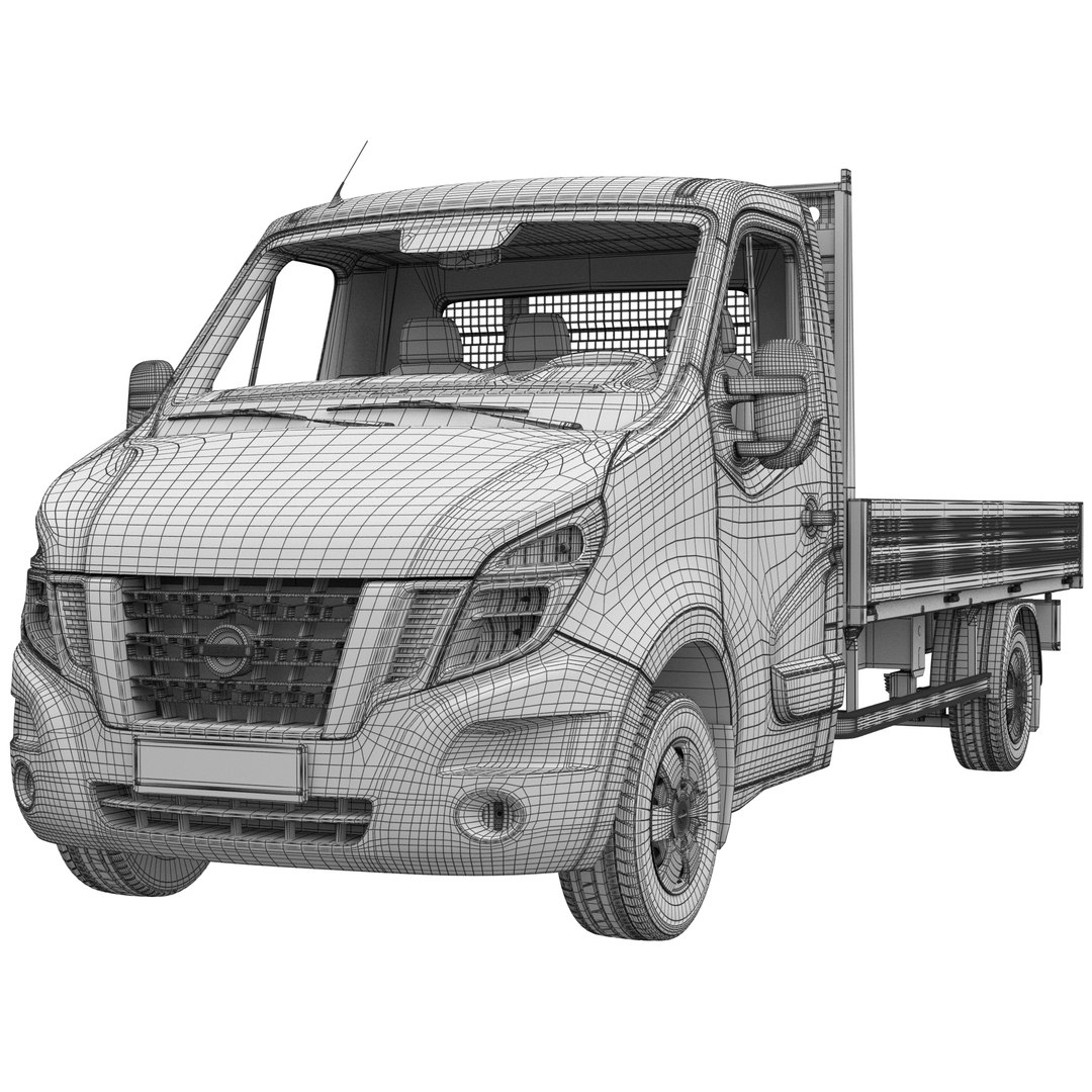 Nissan NV400 Pickup FWD L3H1 3D - TurboSquid 1924377