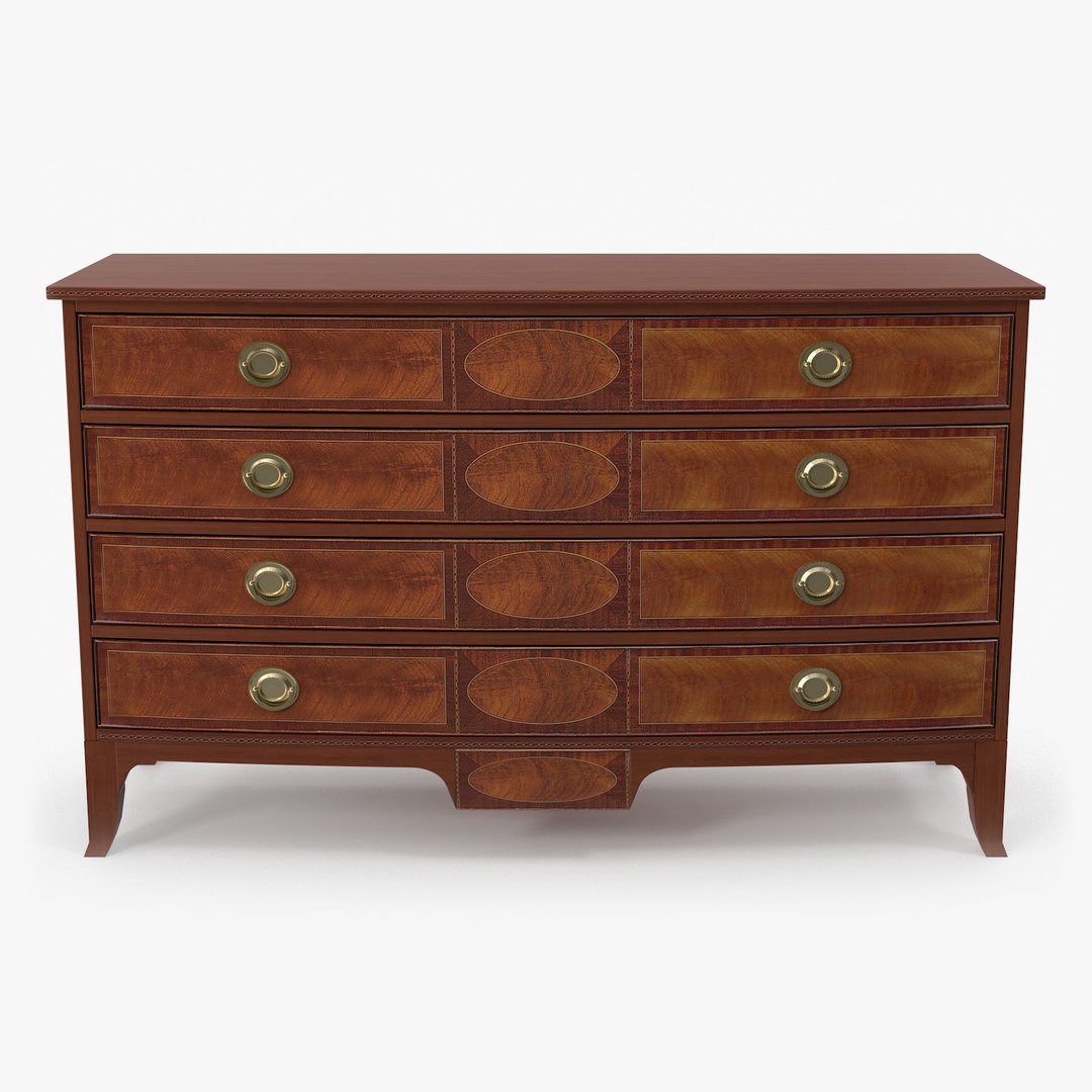 3d model baker - bow chest