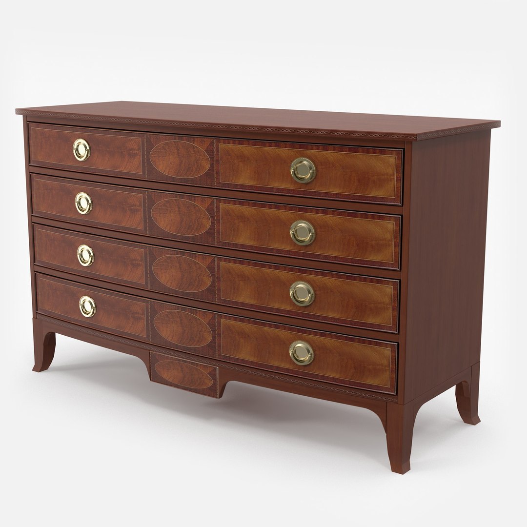 3d model baker - bow chest