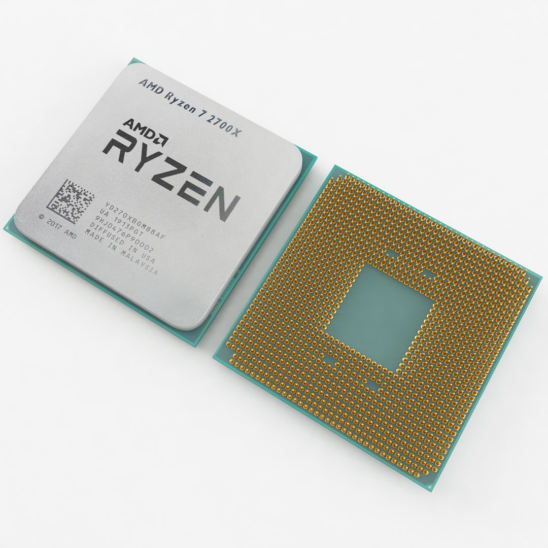 3D Amd Ryzen Cpu - TurboSquid 1477815