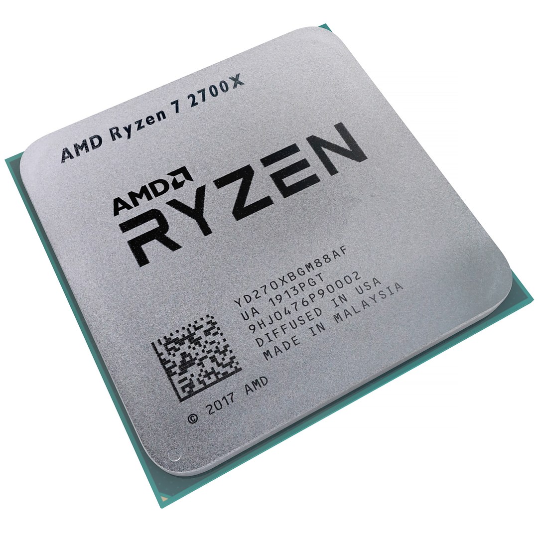 3D Amd Ryzen Cpu - TurboSquid 1477815
