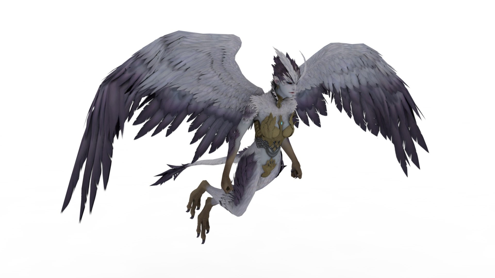 modelo 3d Bird creature - TurboSquid 2089681
