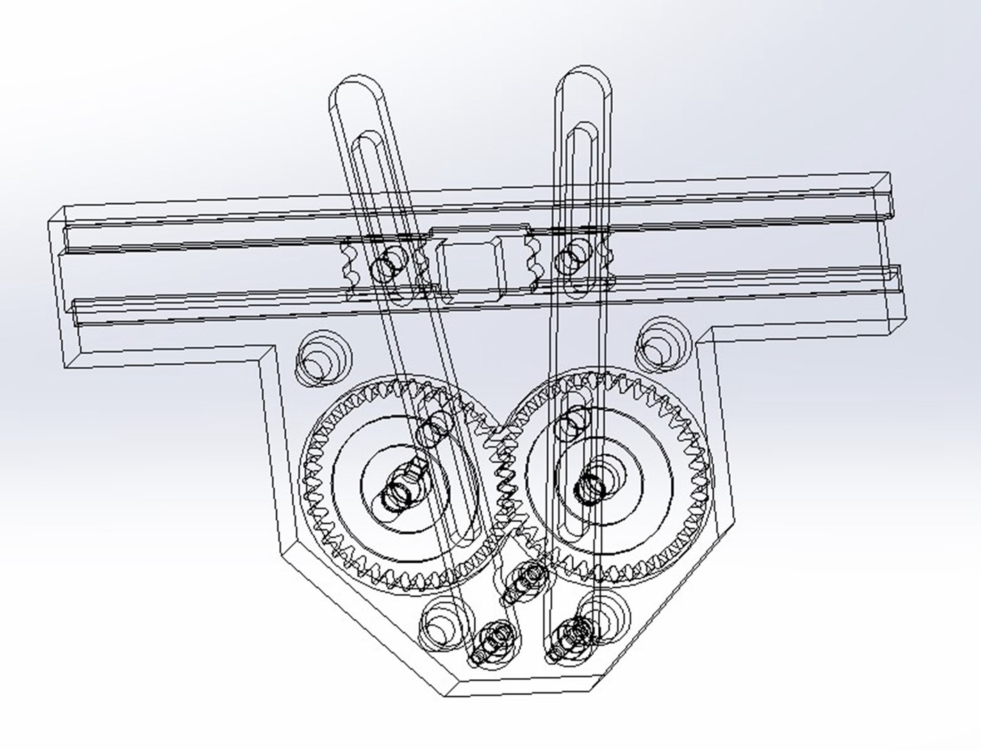 Free 3D Model Mechanical Principle 001-Rotating To Linear Motiongear ...