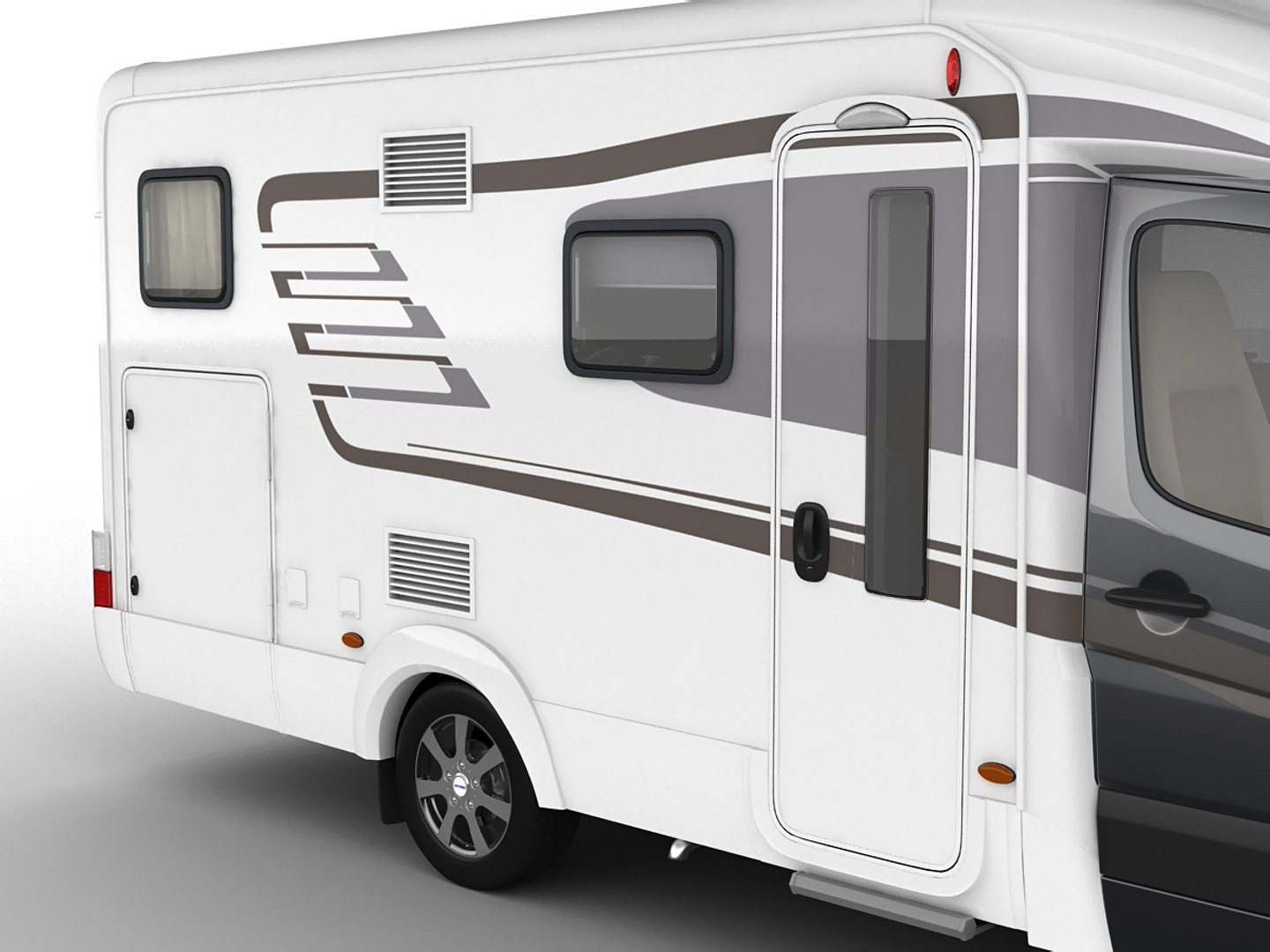 3d Model Hymer Ml-t 580