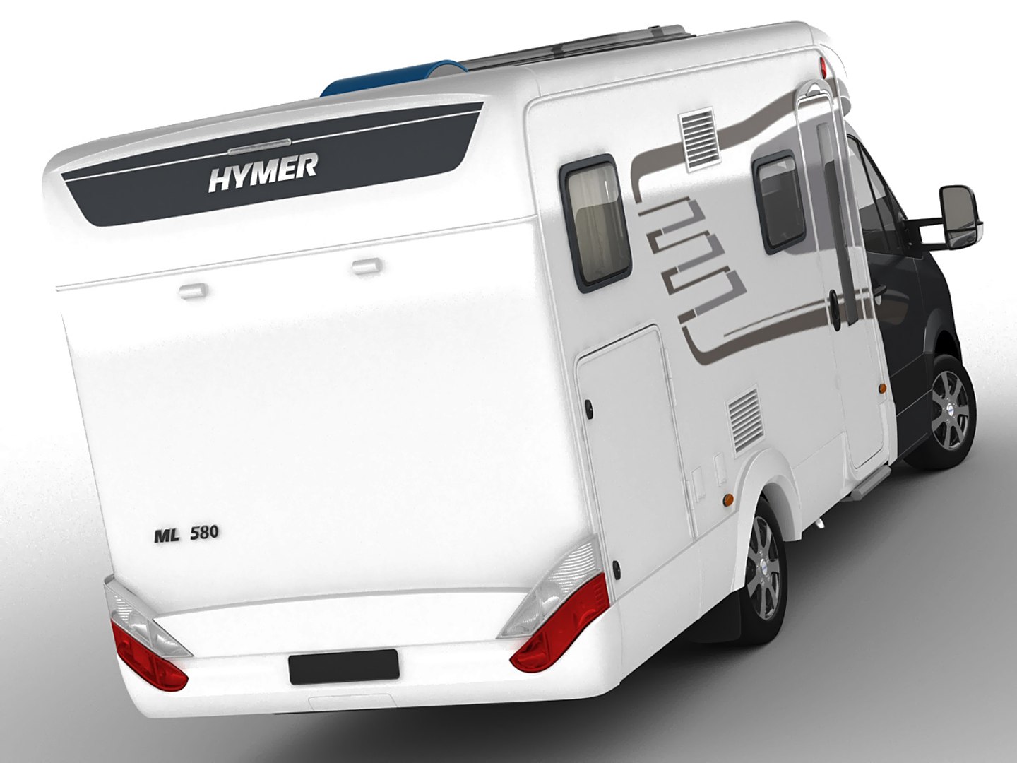 3d Model Hymer Ml-t 580