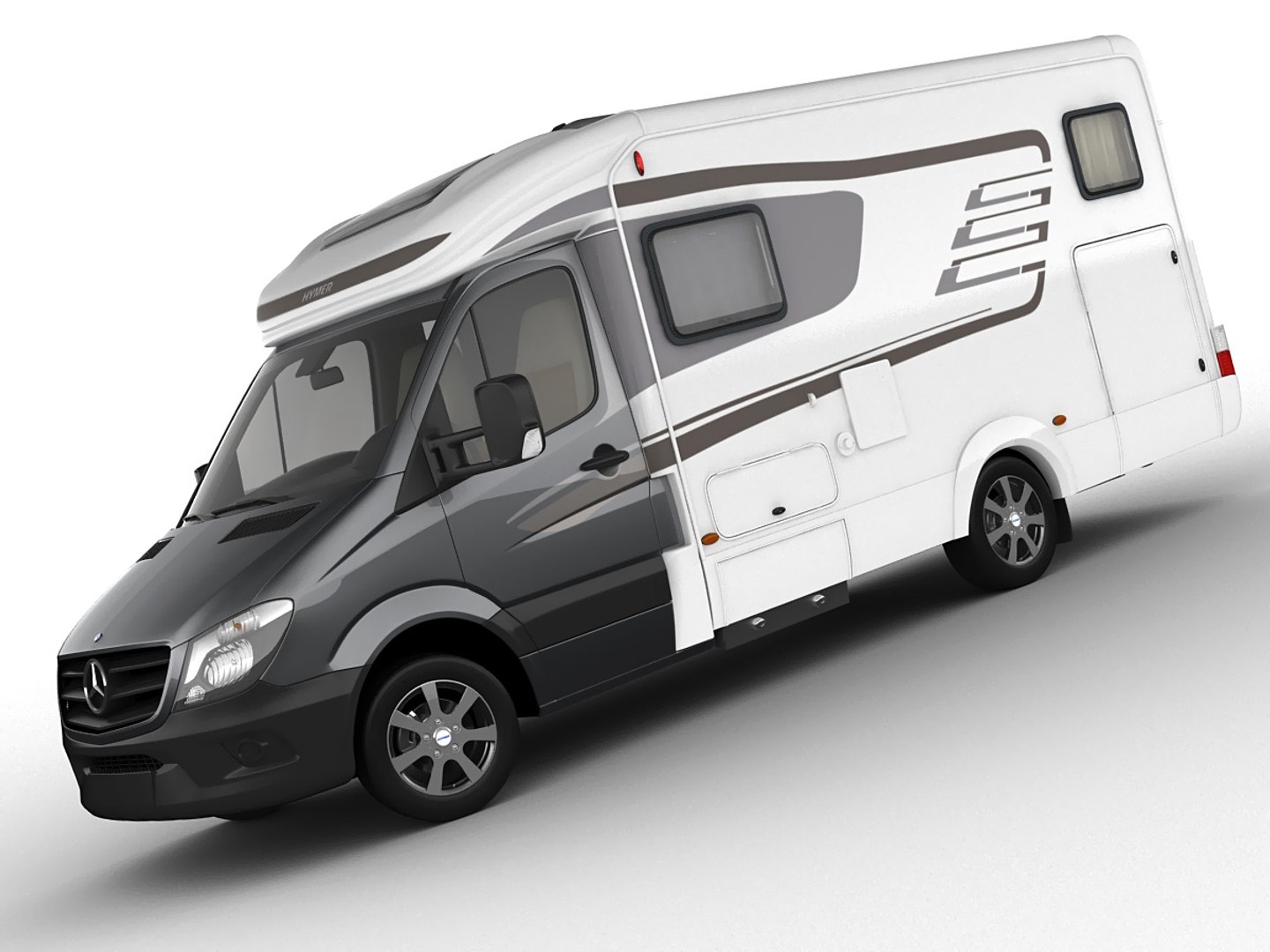 3d Model Hymer Ml-t 580