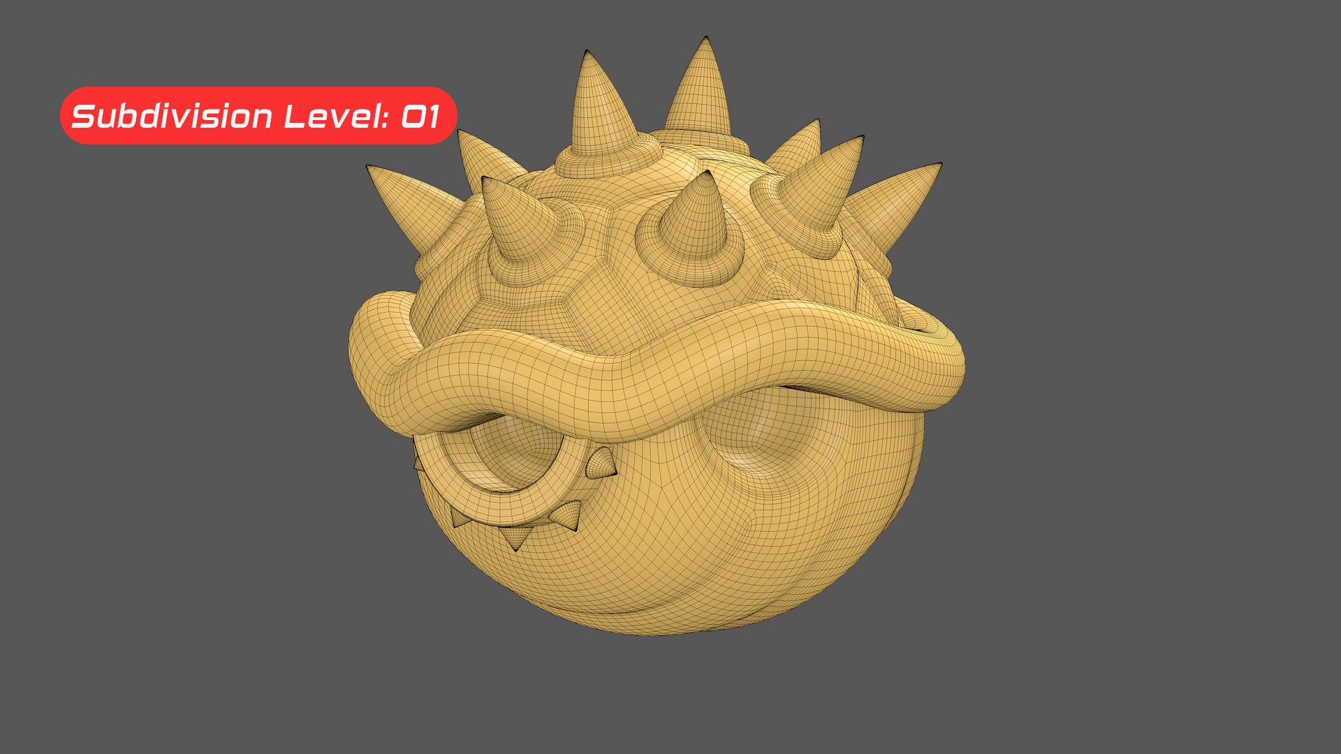 Bowser Shell Koopa 8K Super Mario 3D Model - TurboSquid 1921213