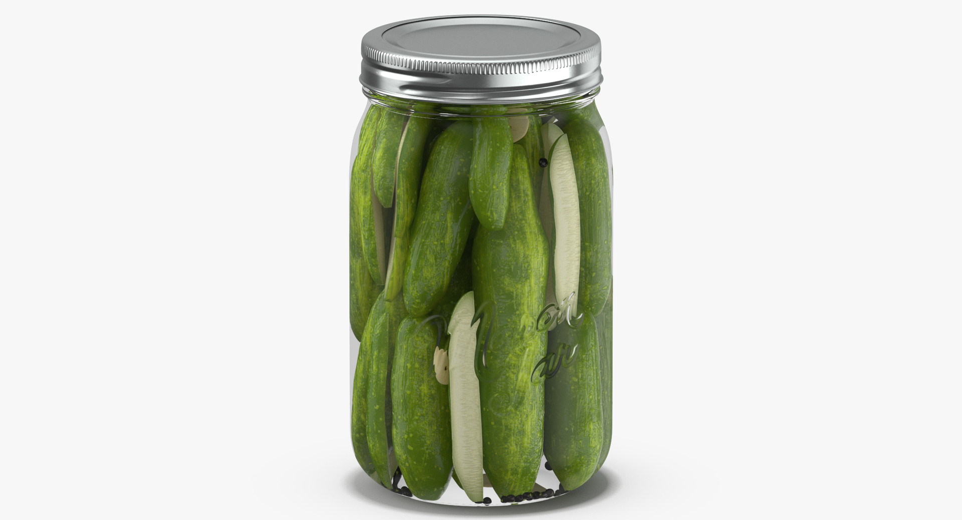 3D Pickled Jar 02 Model - TurboSquid 1303394