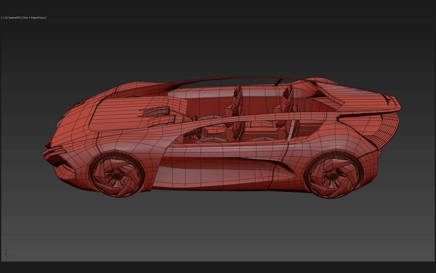 T Car 61 3D - TurboSquid 2084255