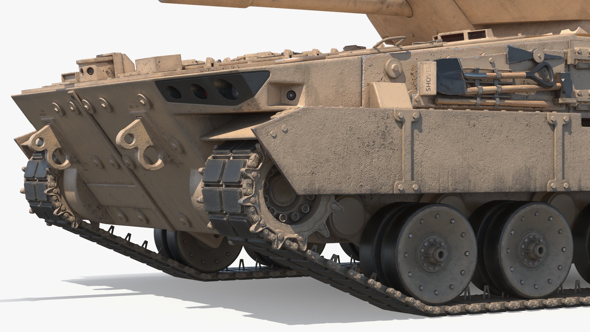 3D M10 Booker Tracked Vehicle With Dirty Hull - TurboSquid 2402458